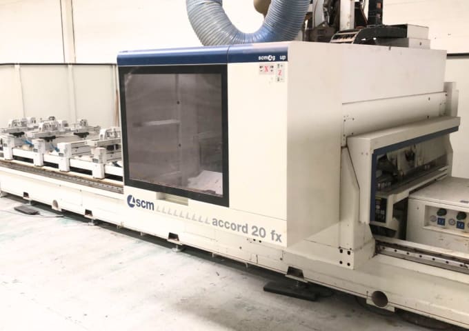 Used Scm Accord 20 Fx Cnc Machine Centres With Pod And Rail 