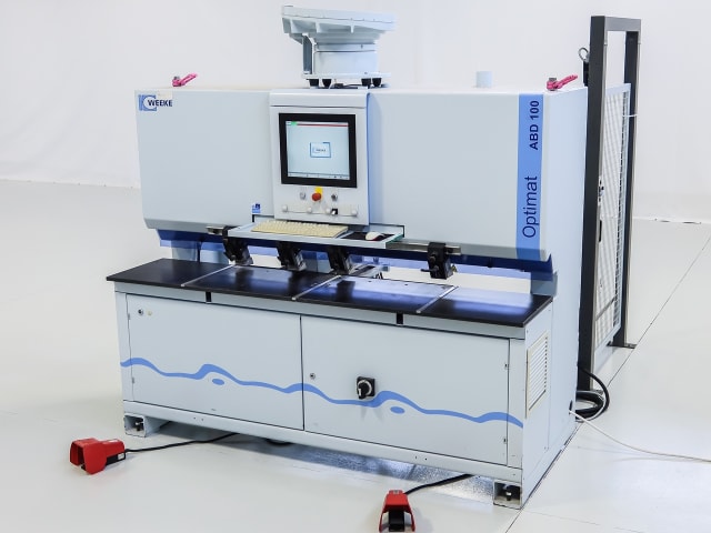Used WEEKE | ABD 100-Automatic Dowelling Machine