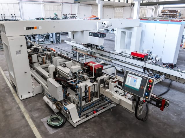 Used KOCH | SBD-60-PTP-Automatic Drilling Machine