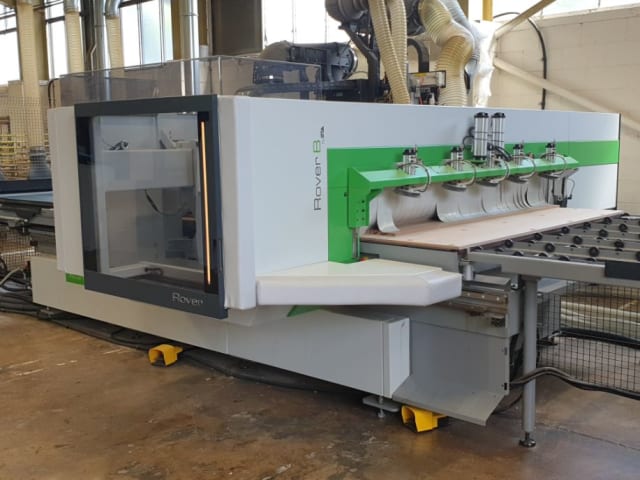 Used BIESSE | Rover B 2231 NESTING LINE-CNC Machine Centres With Flat Table