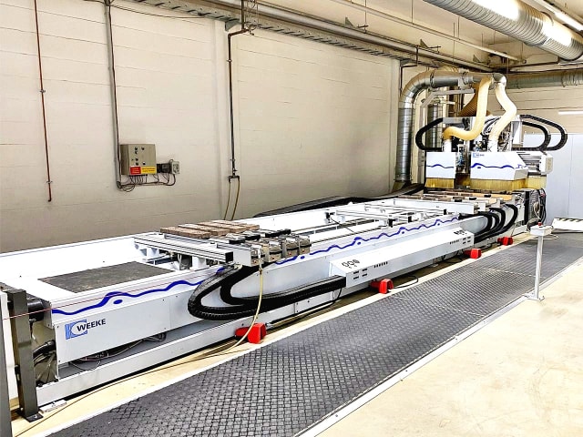 Used WEEKE | BHC 600-CNC Machine Centers With Pod And Rail