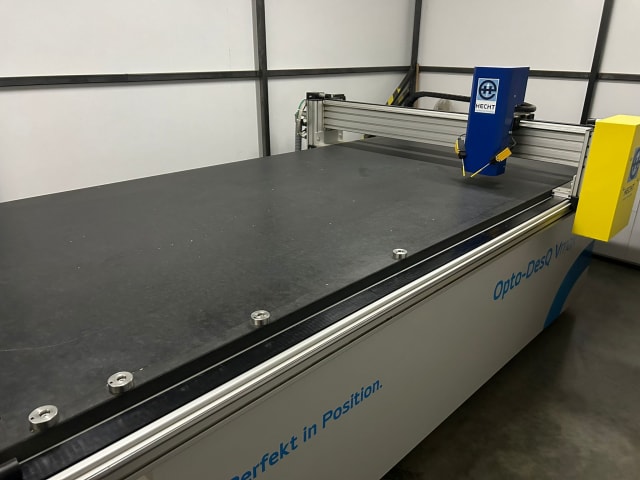 Used HECHT ELECTRONIC AG | OPTO DESQ VMAX 2750X1250 MM-CNC Machine ...