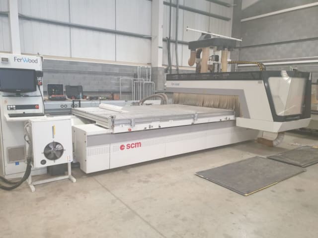 Used SCM | RECORD 310 NT-CNC Machine Centres With Flat Table