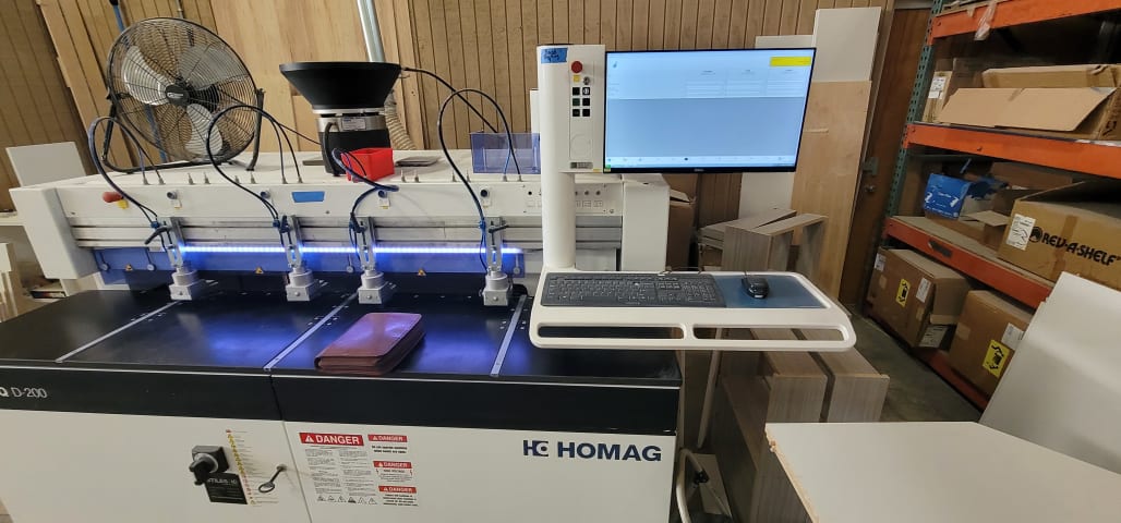 Used HOMAG | DRILLTEQ D200/050 12-Automatic Drilling and Doweling Machine