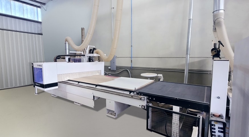 Used HOMAG | CENTATEQ N500 512 V12-CNC Machine Center with NESTING Table