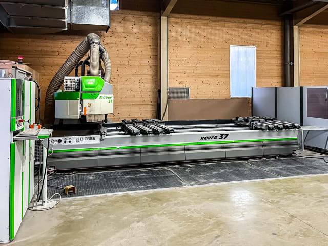 Used BIESSE | ROVER 37-CNC Machine Centers With Pod And Rail