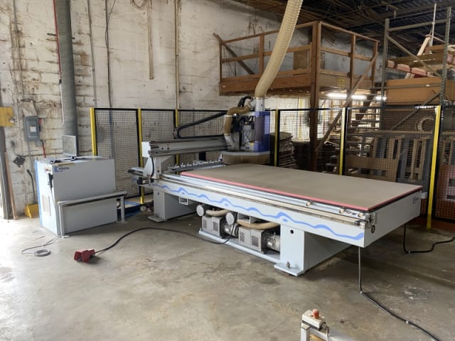 Used WEEKE | BHP007 / 510 PROFILINE-CNC Machine Center with NESTING Table