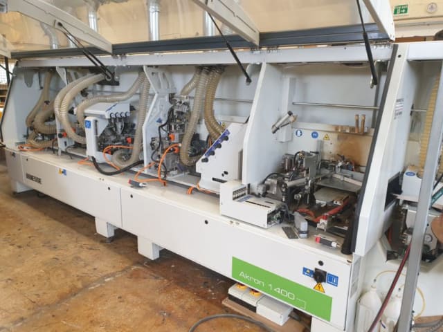 Used BIESSE | AKRON 1445B WITH PRS-Single Sided Edgebanders
