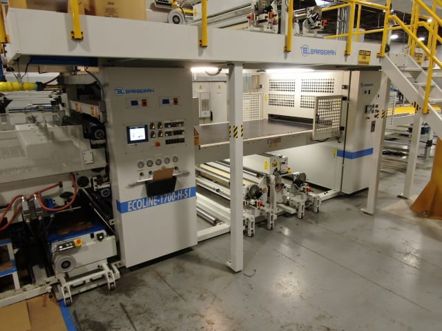 Used BARBERAN | ECO-1700-H-SI-Laminating Lines